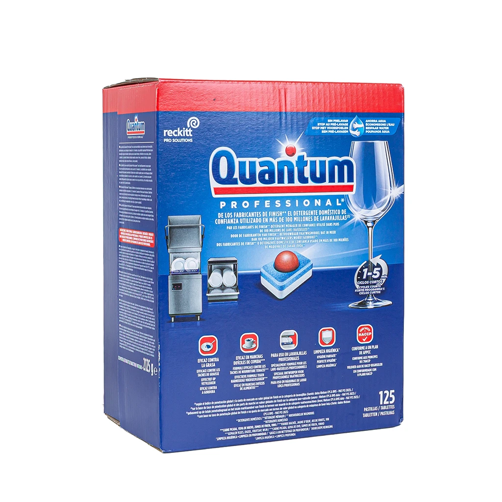 Opvasketabs Finish Quantum Professional, 125 stk