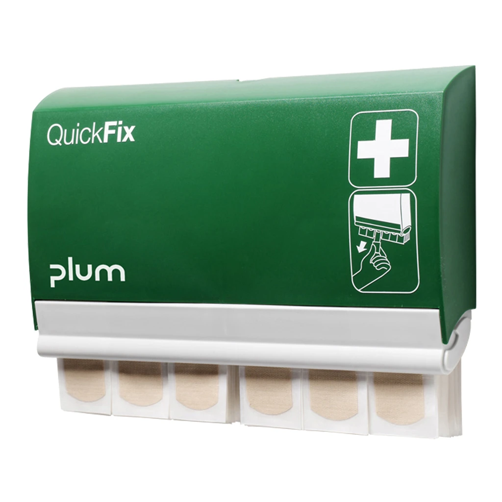 Plasterdispenser QuickFix Elastic m/90 stk plaster | Køb hos LINDS.dk