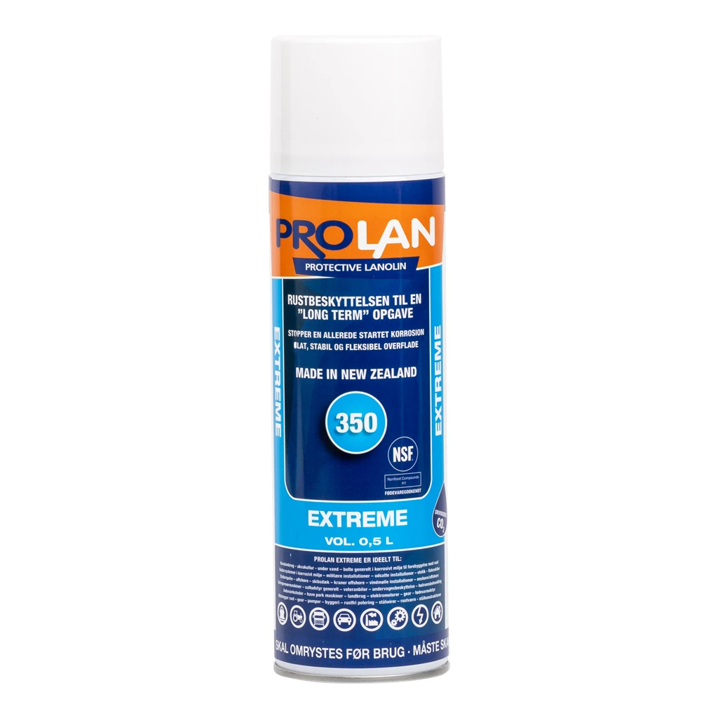 Rustbeskyttelse ProLan 350 Extreme spray, 500 ml