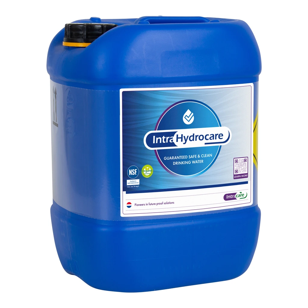 Intra Hydrocare | Rengøring og desinficering af drikkevandssystemer