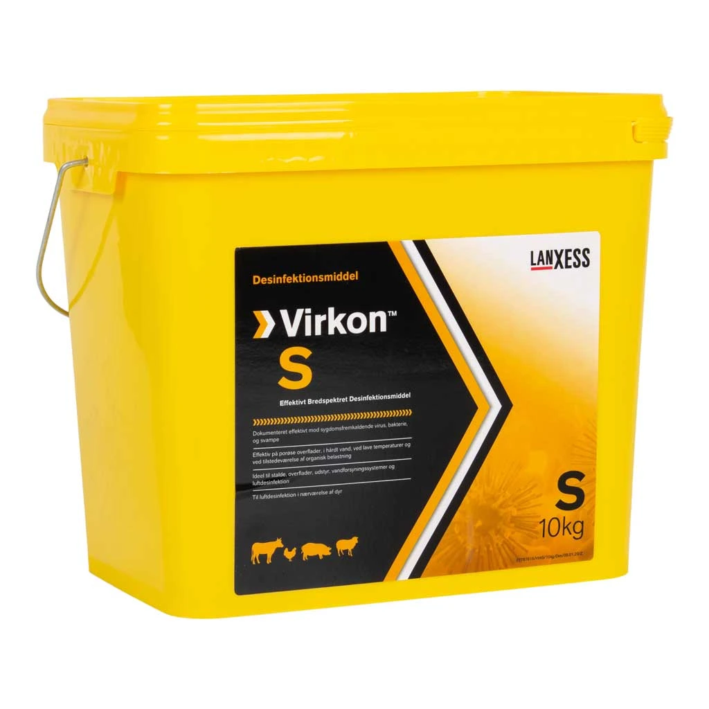 Virkon S 10 kg | Effektivt desinfektion til staldrengøring