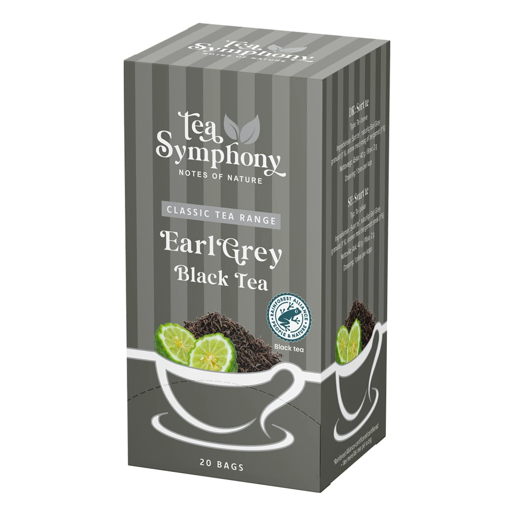 Te Tea Symphony Earl Grey Black Tea, 20 breve