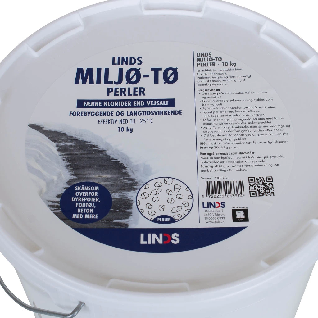 Tømiddel LINDS Miljø-Tø Perler i spand 10 kg