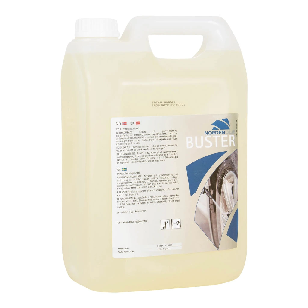 Transportrens Buster 5 ltr » Køb online hos LINDS.dk