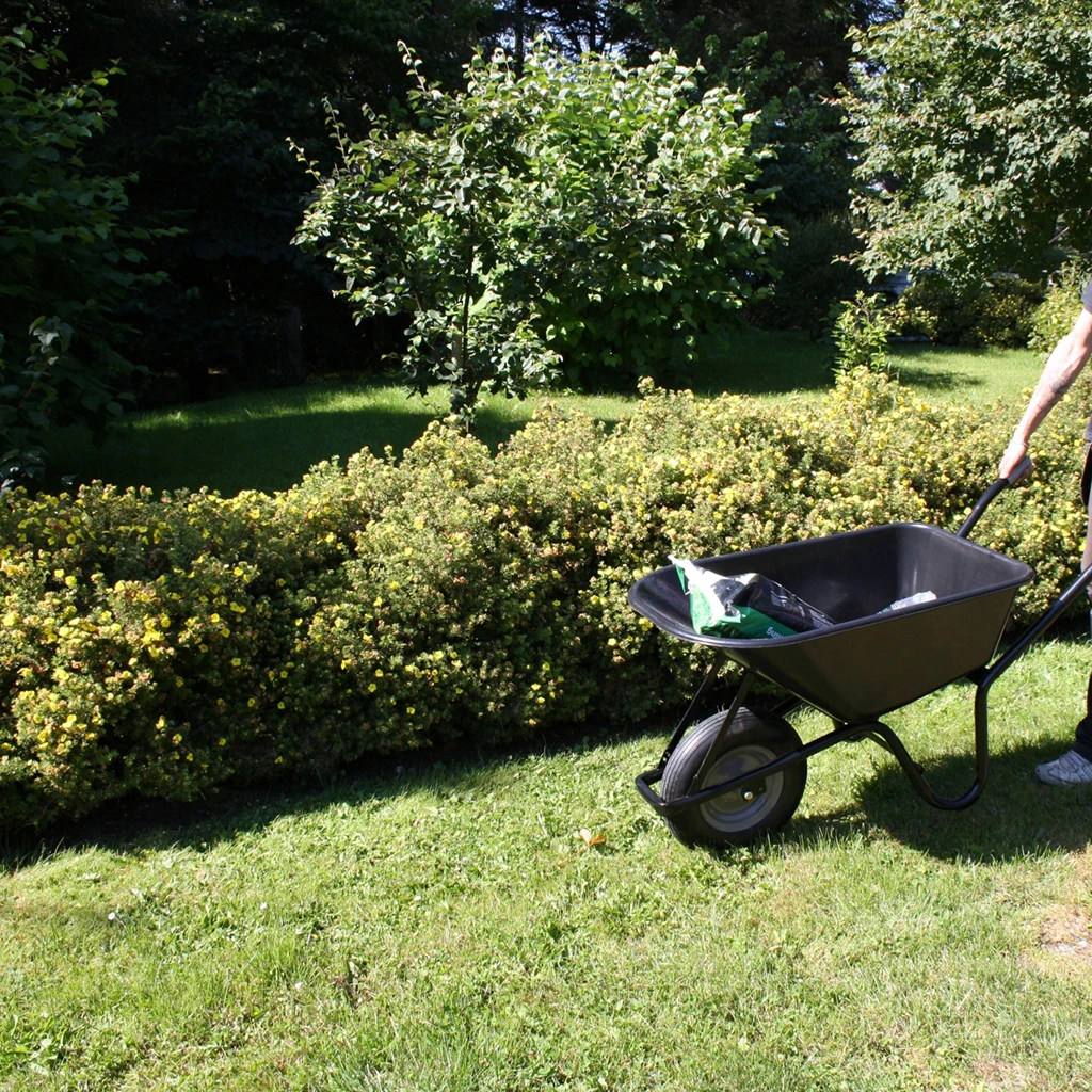 Trillebør Trolla Carry m/punkterfri PU hjul 85 L.