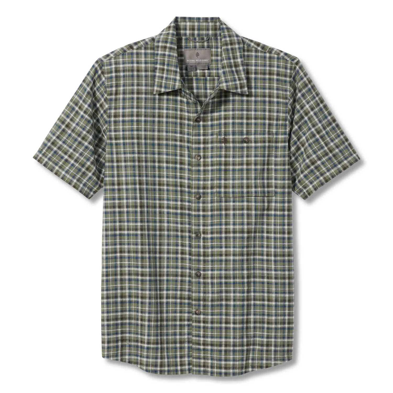 Royal Robbins Mens Redwood Plaid S S