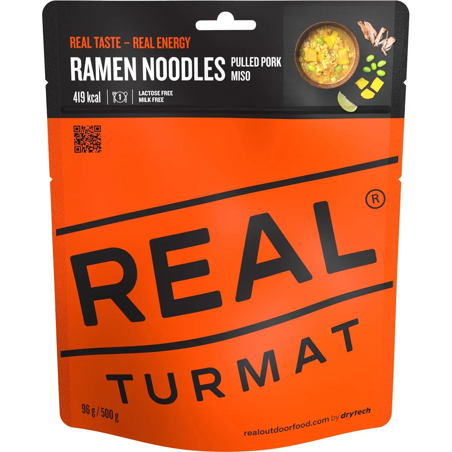 REAL Turmat Ramen With Noodles W/ Pulled Pork