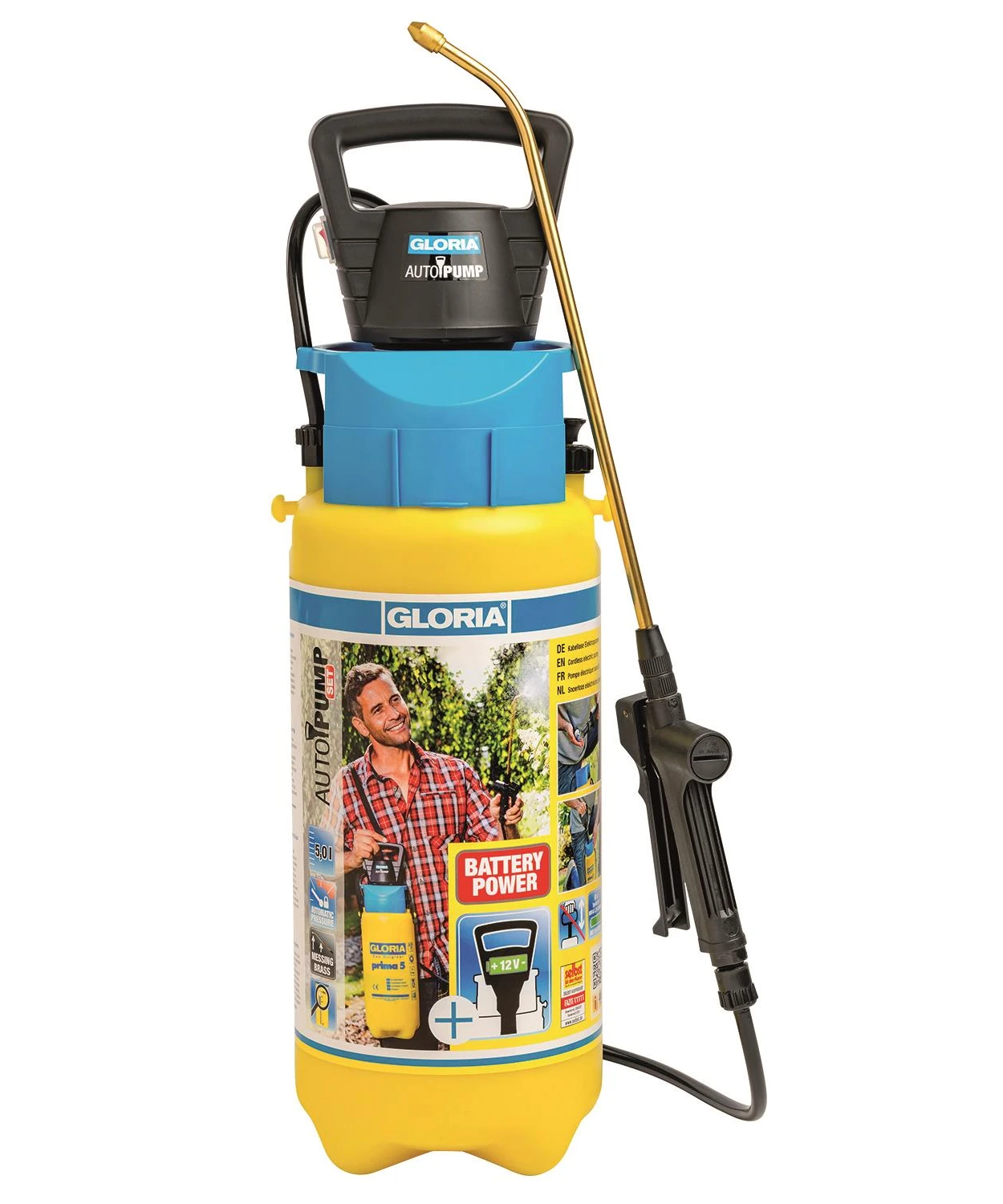 Gloria Prima 5 tryksprøjte med AutoPump