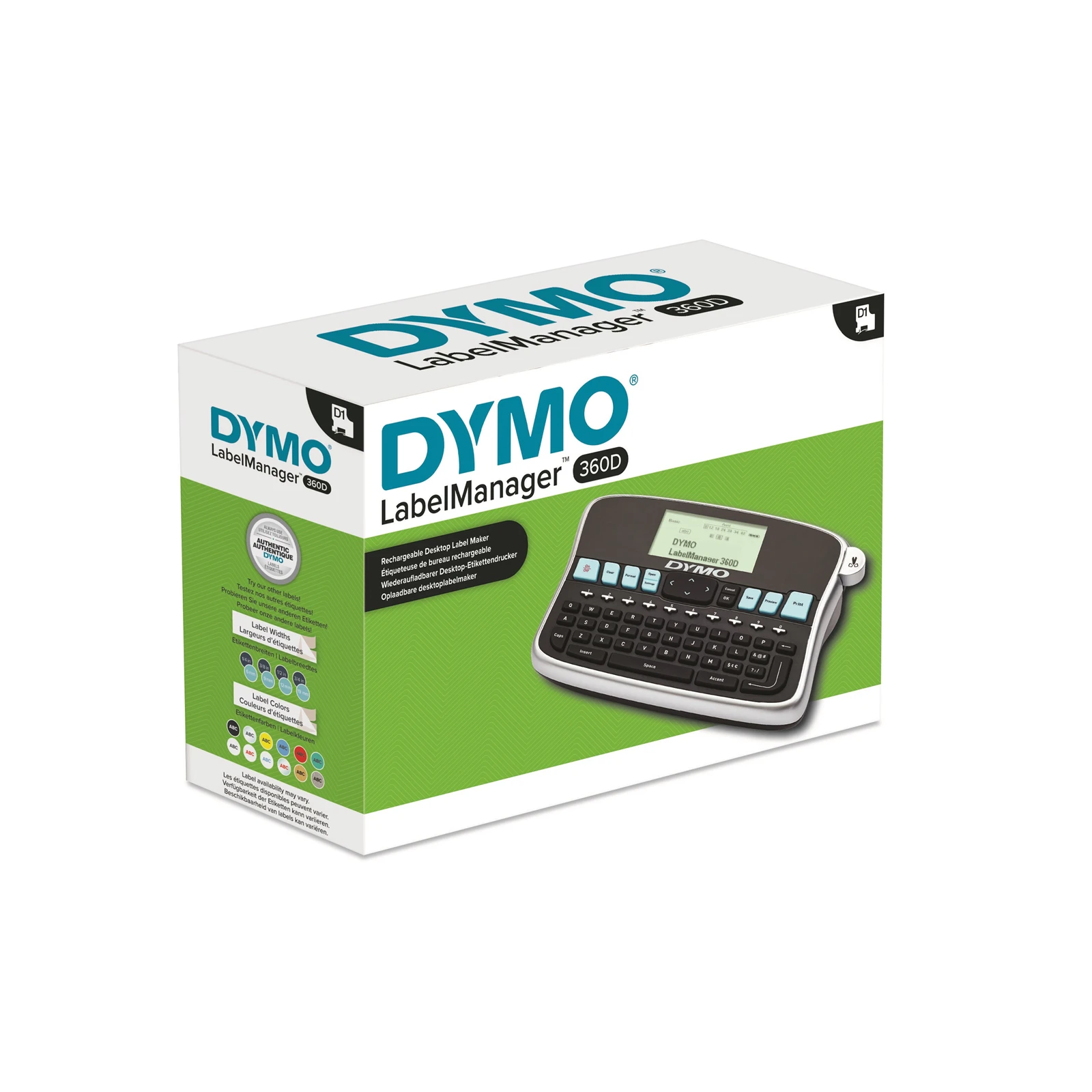 Dymo LabelManager 360D label printer - Køb billigt på Grafical.dk