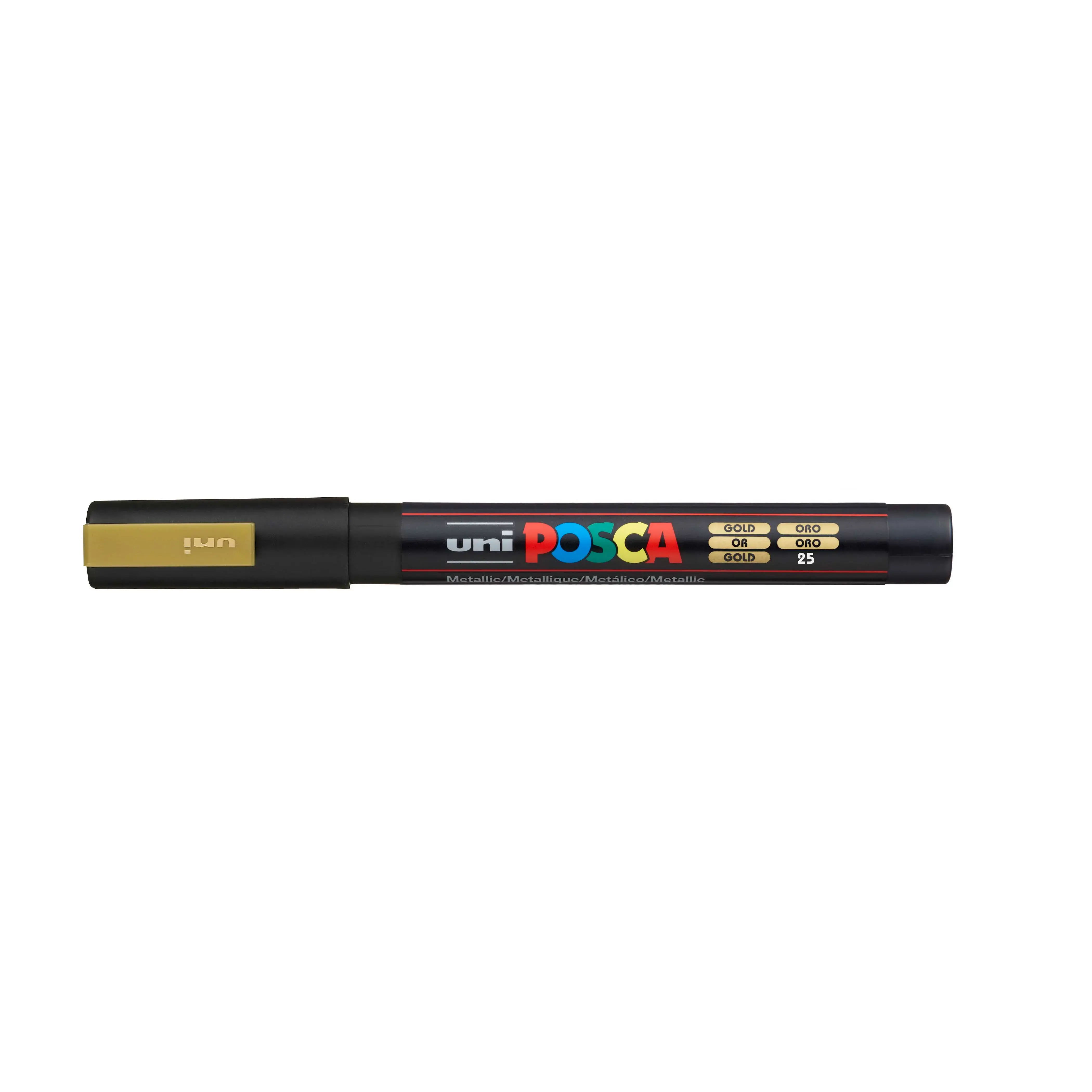 Paint marker Uni Posca PC-3M gold 0,9-1,3mm - 6 stk - Køb billigt på ...