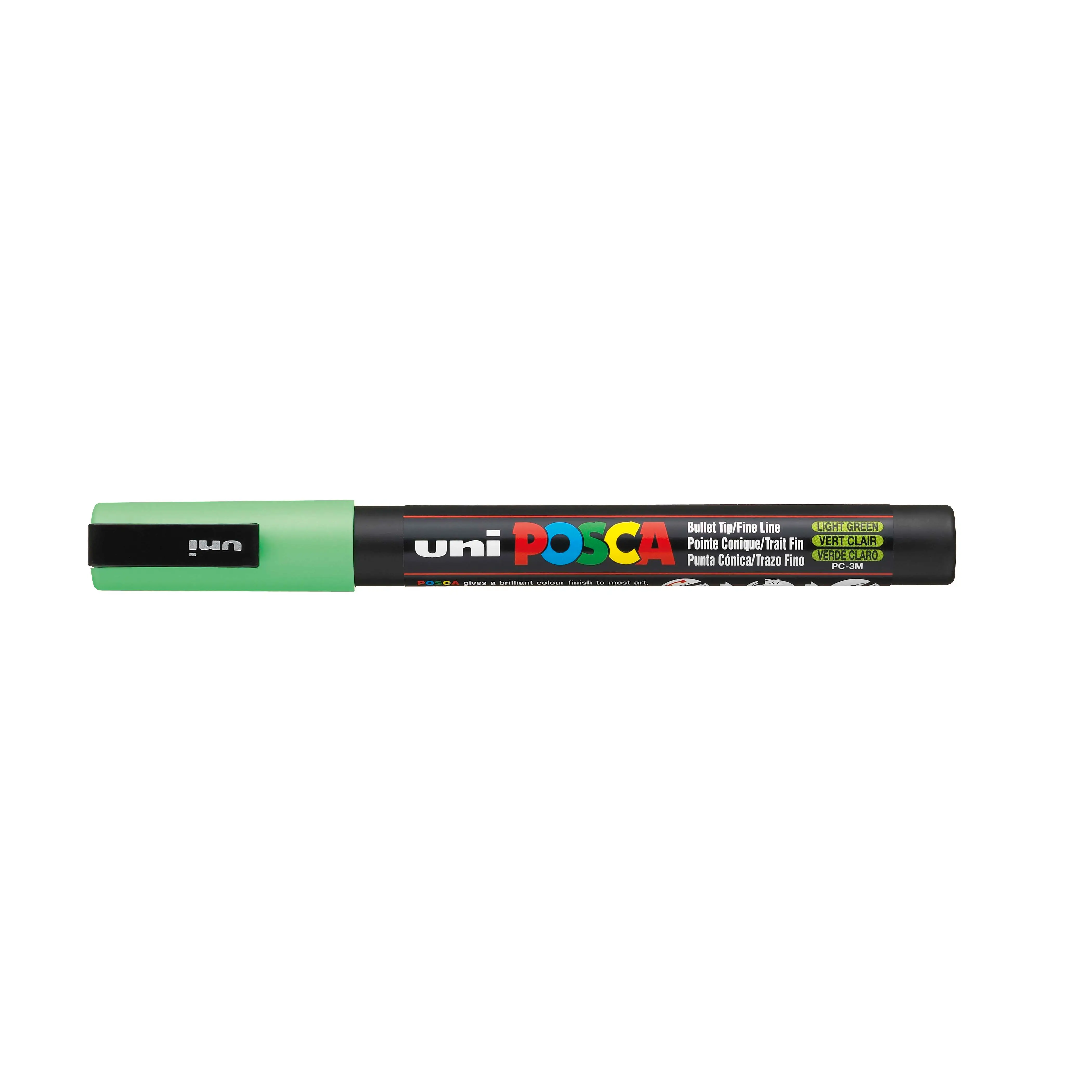Paint marker Uni Posca PC-3M light green 0,9-1,3mm - 6 stk - Køb ...
