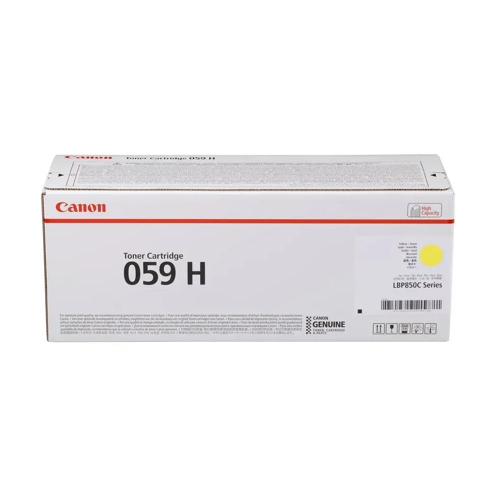 Canon printerblæk 059 H Yellow Toner Cartridge 13.5K - Køb billigt på ...