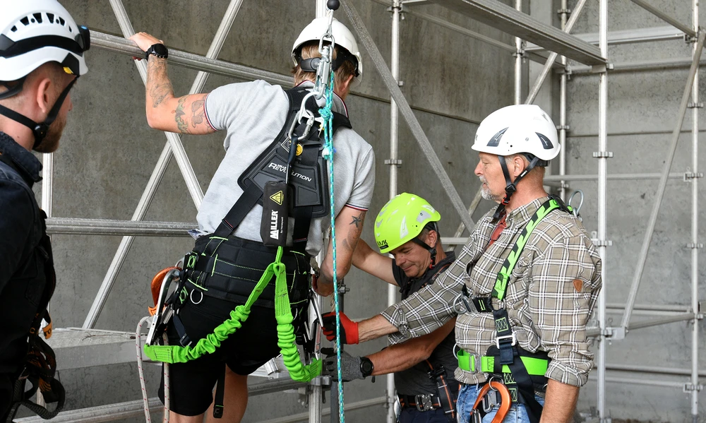 Anvendelse af faldsikringsudstyr