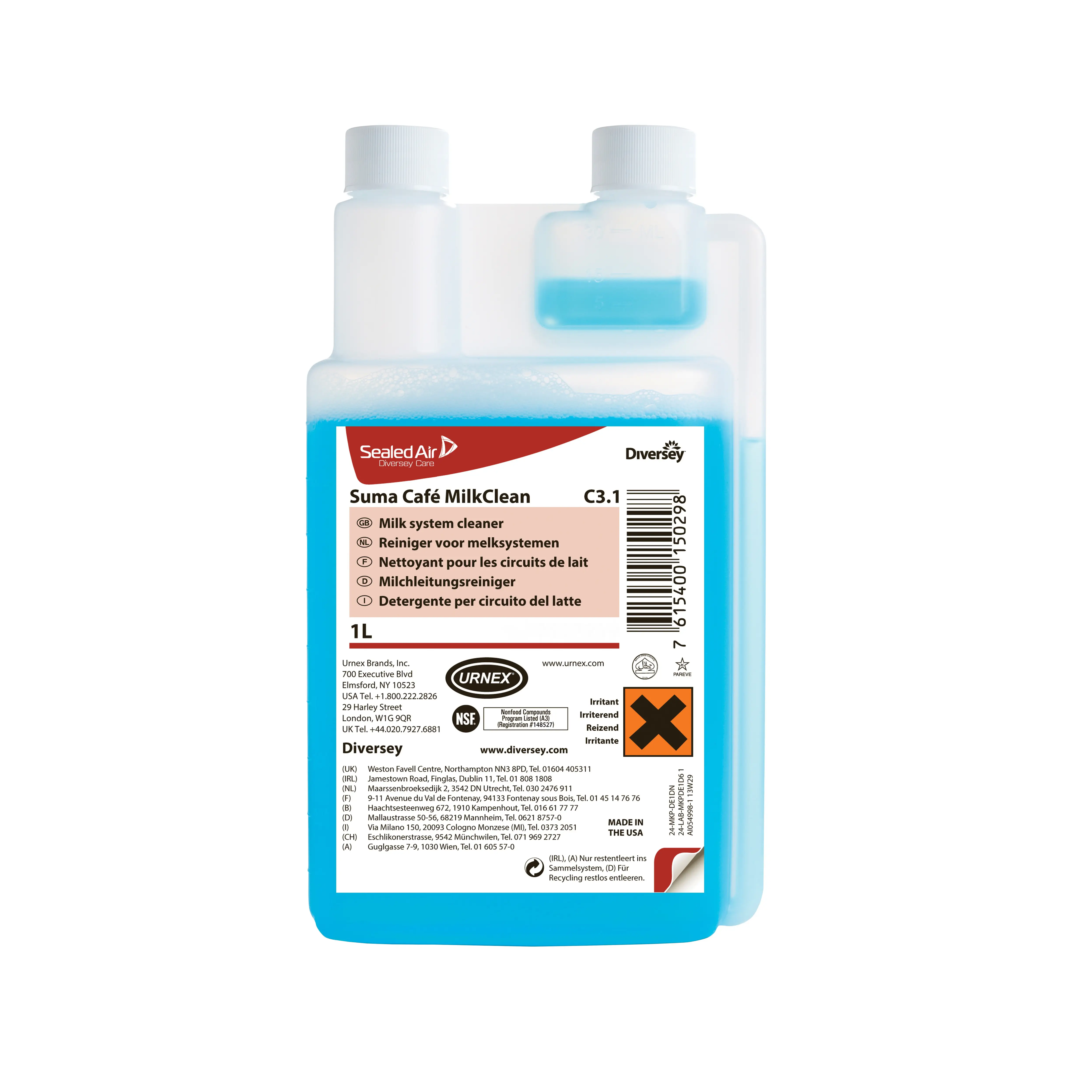 Rengøring Suma Cafe MilkClean 1l t/mælkesystemer - Køb billigt på ...