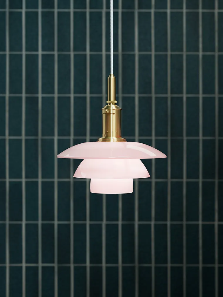 PH 3/3 Pale Rose pendel fra Louis Poulsen | Se Pale Rose kollektionen her