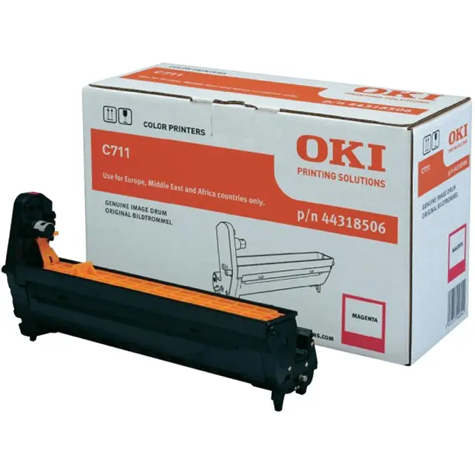 OKI C711, Drum, Magenta, 20.000 sider - Køb billigt på Grafical.dk