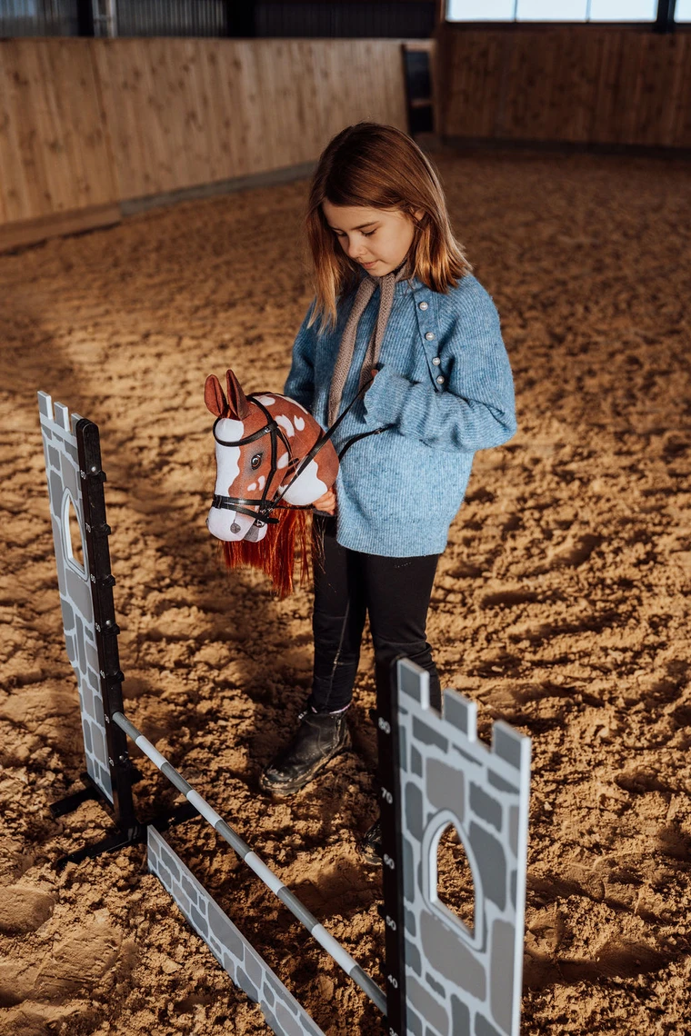 Castle Show Jumping Fence for Your Hobby Horse Course!