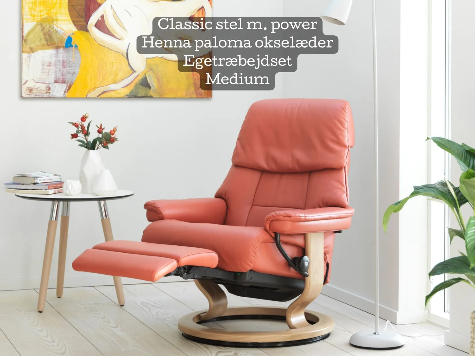 Nu på TILBUD - Stressless® Ruby lænestol + skammel - bolighuset.dk