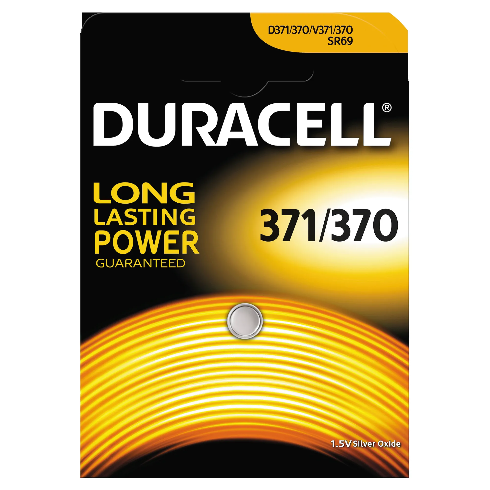 Køb Duracell Batteri 371/370, 1,5V Silver Oxide 1stk/pak