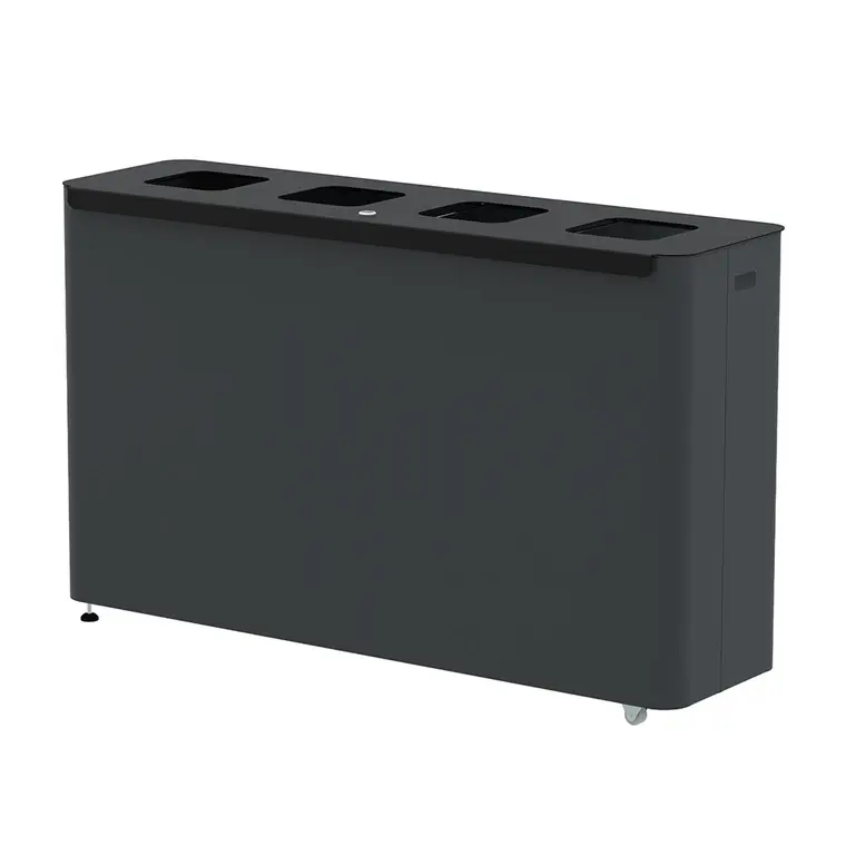 Affaldssystem Eco Star 4x48 ltr, koksgrå