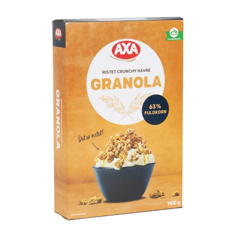 Müsli Axa Crunchy Granola 1,1 kg | Køb online hos LINDS.dk