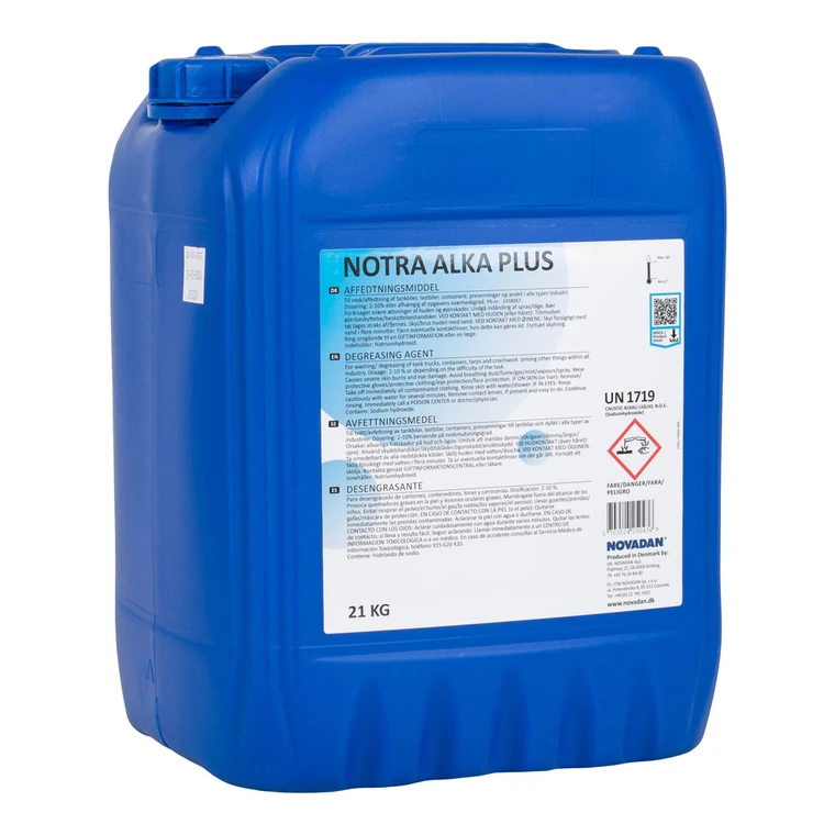 Transportrens Notra Alka Plus | Maskinsæbe med høj vaskeeffekt