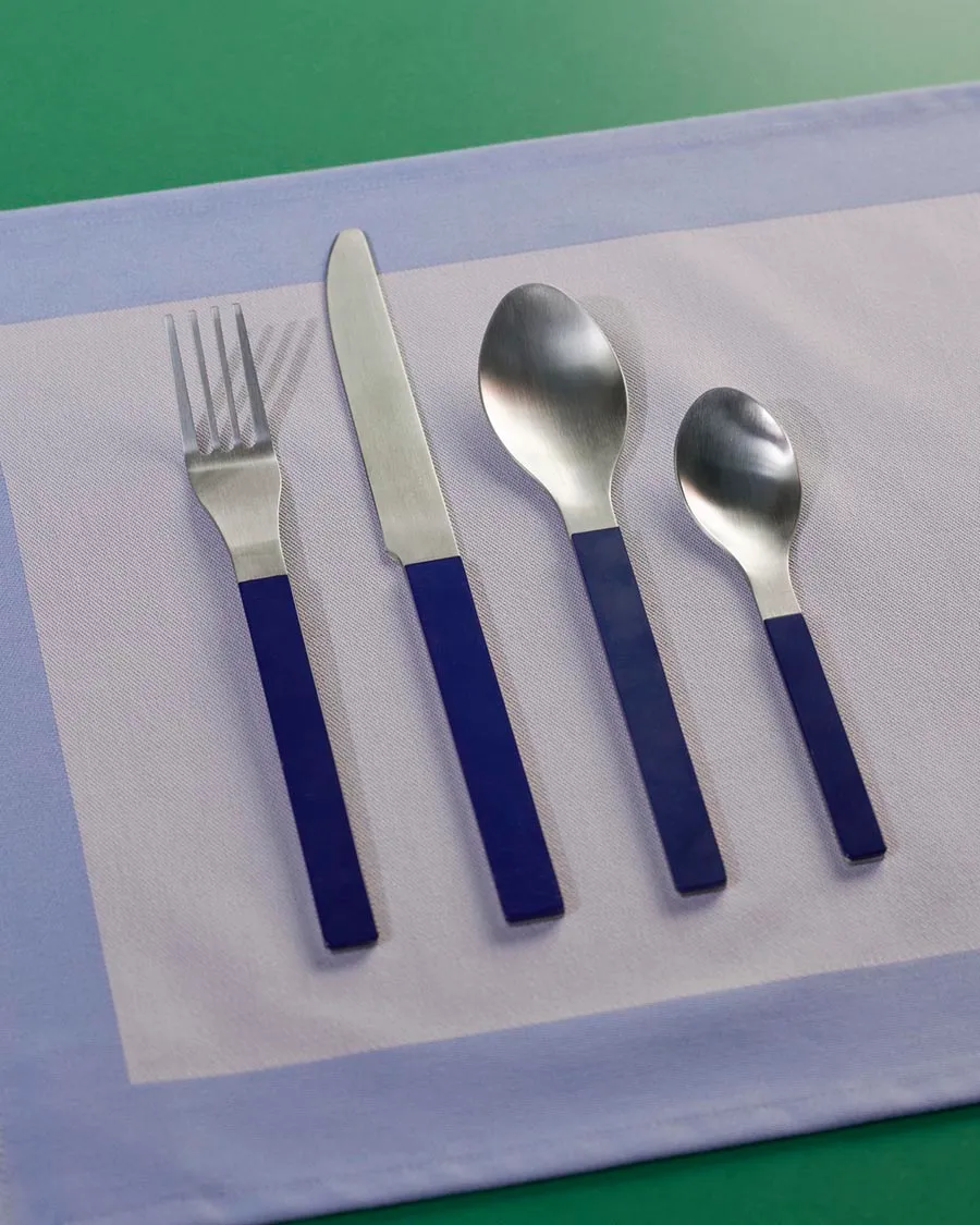 MVS Cutlery Set of 4, dark blue fra Hay | Køb Bestik Fra Hay Her