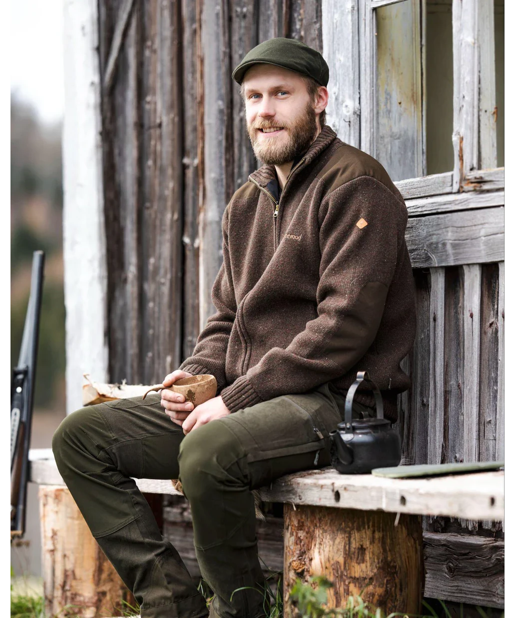 Pinewood Hurricane Full Zip Sweater