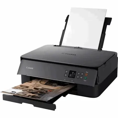 Printer - Canon PIXMA TS5350i - Inkjet - Alt-i-Én - Sort - Køb billigt ...