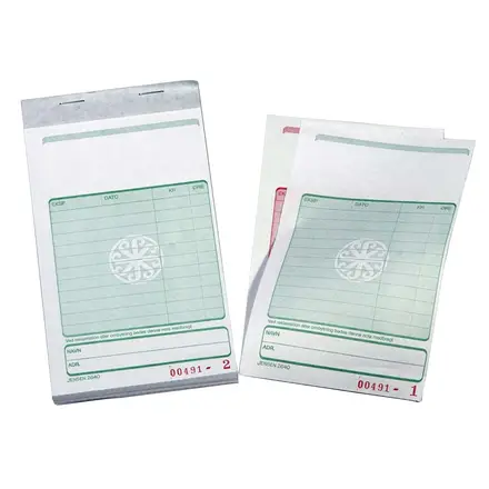 Dags dato kvittering - Køb regningsblok og kvittering billigt