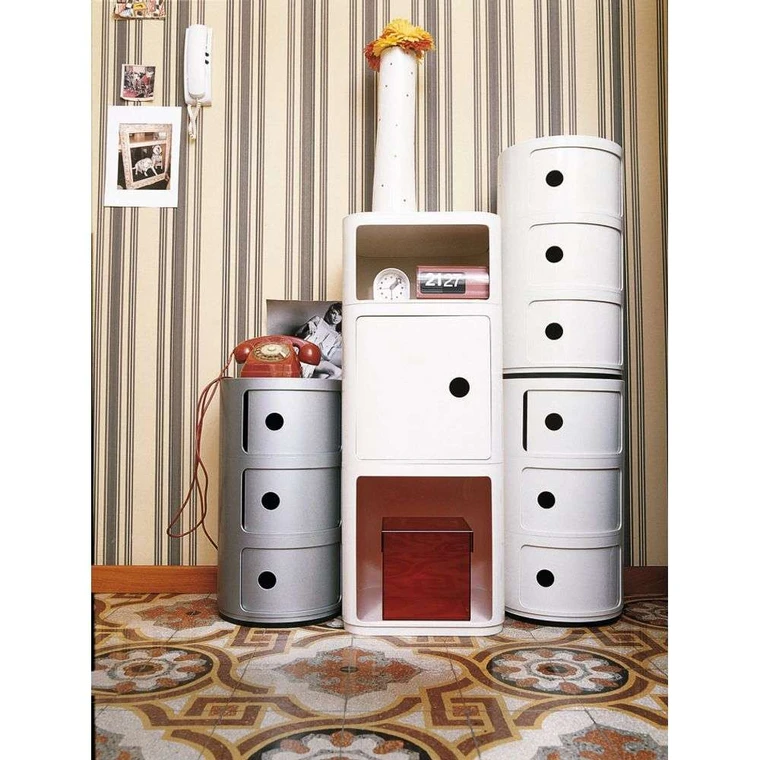 Componibili 4 Side Table White Kartell Buy online