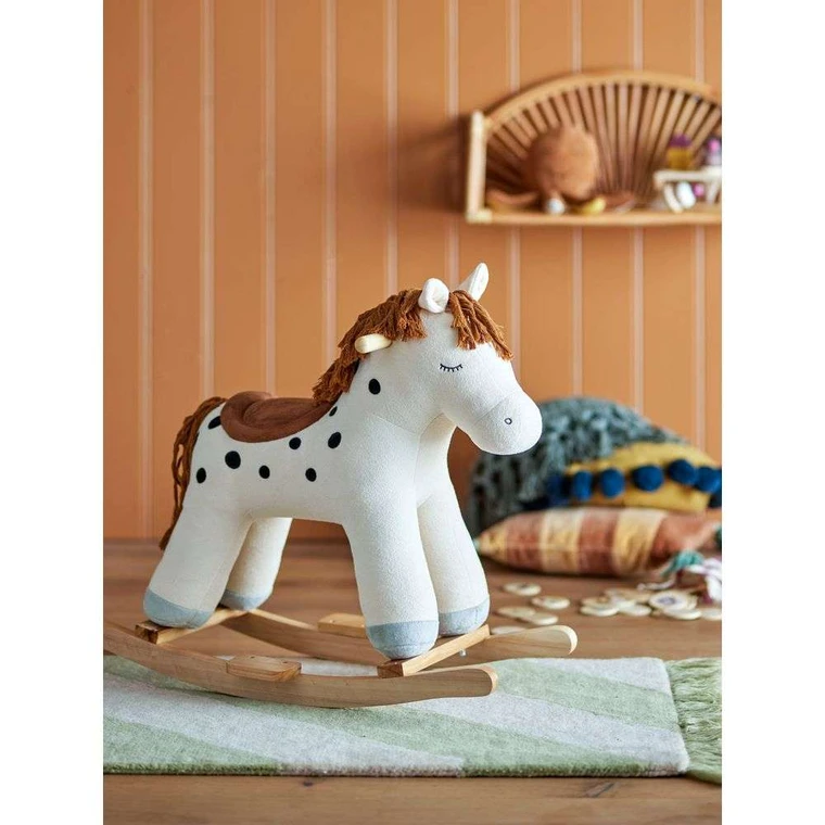 Merlen Rocking Toy Horse White Bloomingville Buy online