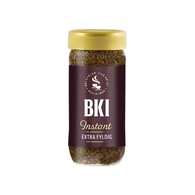 Instant kaffe - BKI Excellent - 100 gram - Køb billigt på Grafical.dk
