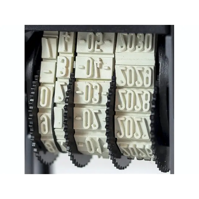 Datostempel Trodat 4810 sort 3,8mm dato - Køb billigt på Grafical.dk