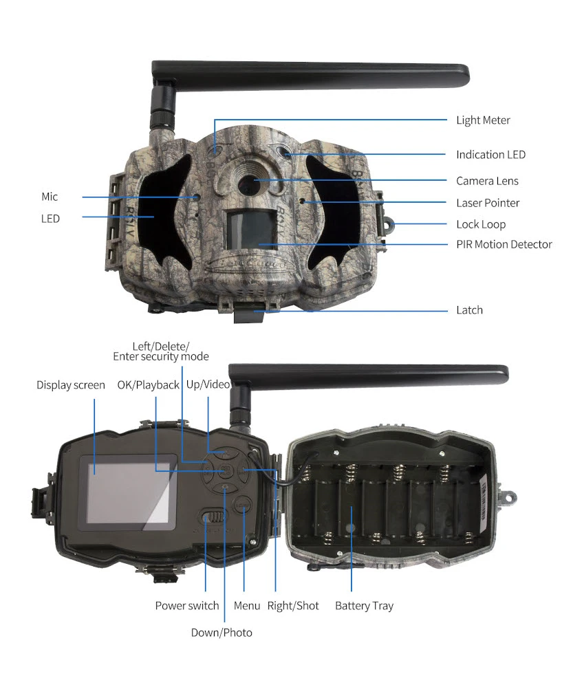 Bolyguard MG984G(D)-36M vildtkamera