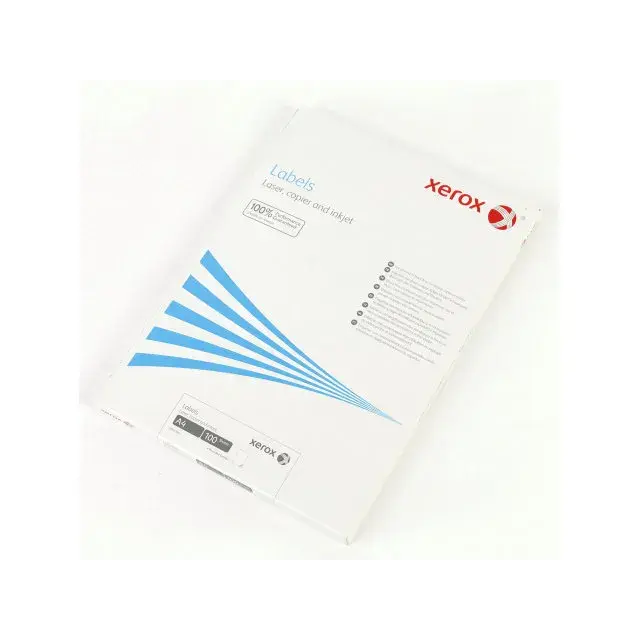 Multi-labels i A4-format - 33 stk. labels på 70x25mm pr ark.