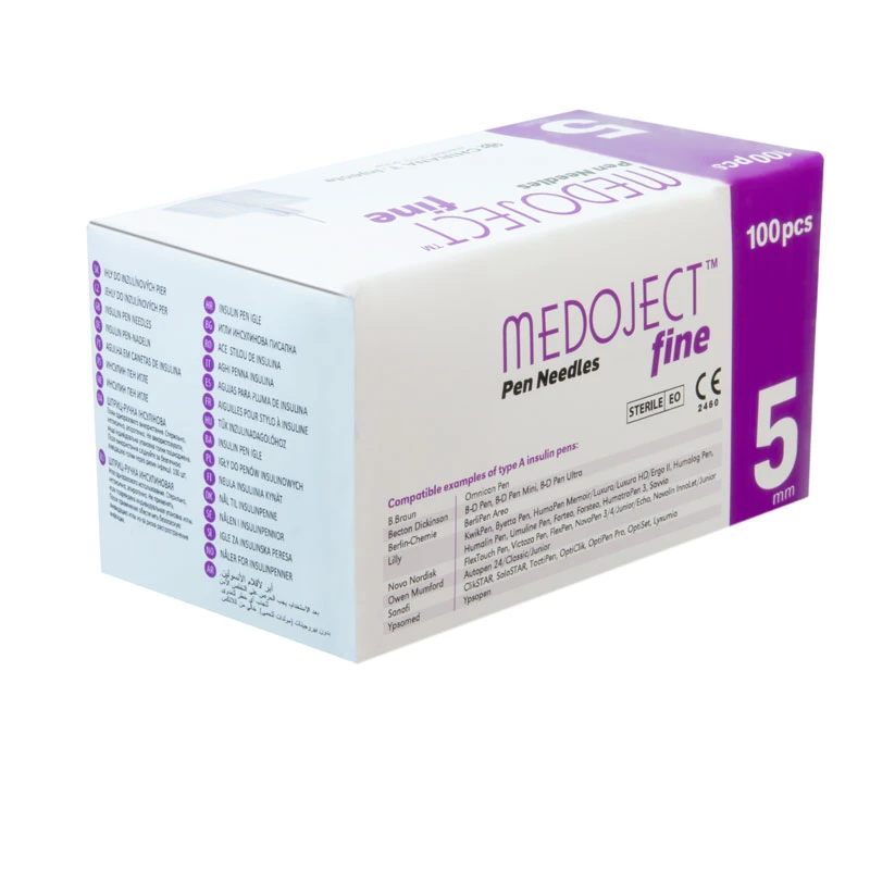 Medoject Fine 0,26 x 5mm 31G - Køb den her!