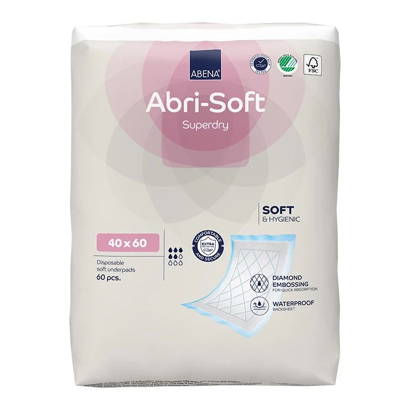 Abena Abri-Soft Superdry | Engangsunderlagen til inkontinens | Køb på ...