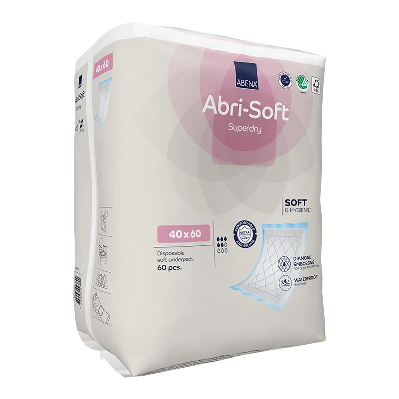 Abena Abri-Soft Superdry | Engangsunderlagen til inkontinens | Køb på ...