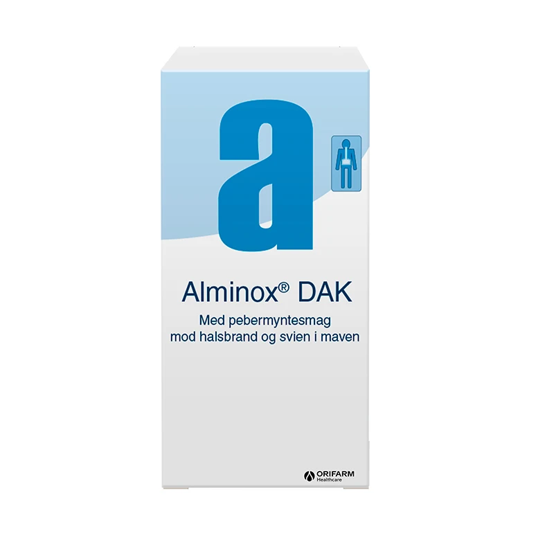 Alminox - Mod mavesyre, sure opstød og halsbrand - Køb online