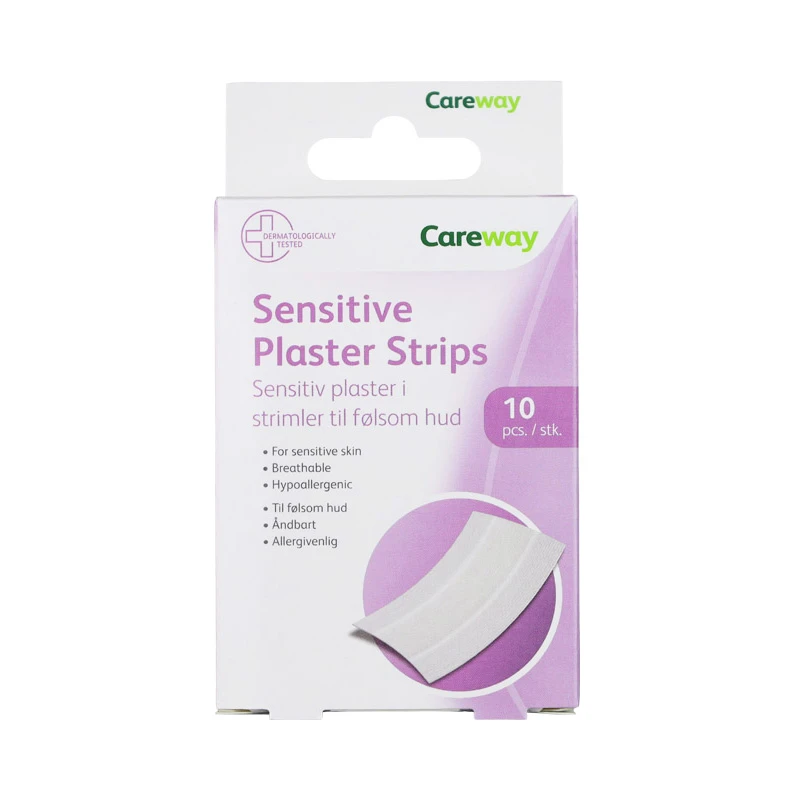 Careway Sensitiv plaster | Hudvenlig plaster til sart hud | Køb på ...