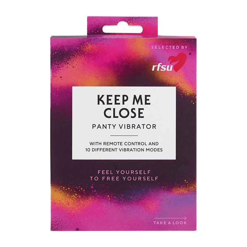RFSU Keep Me Close Trussevibrator | Lille og diskret | Køb på mitliv.dk