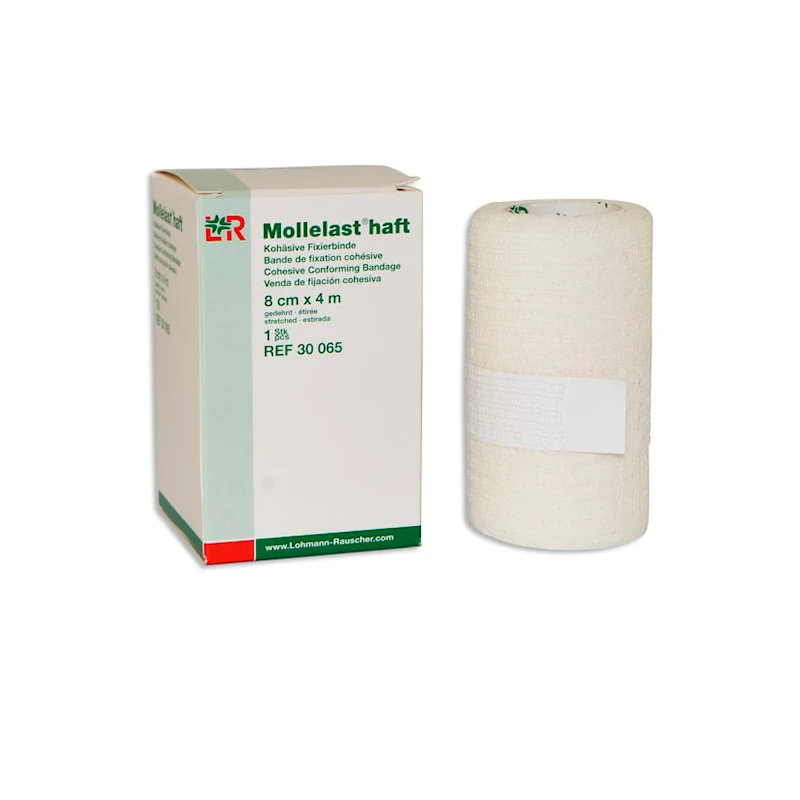 Mollelast Haft elastisk fikserbind | Gazebind | mitliv.dk