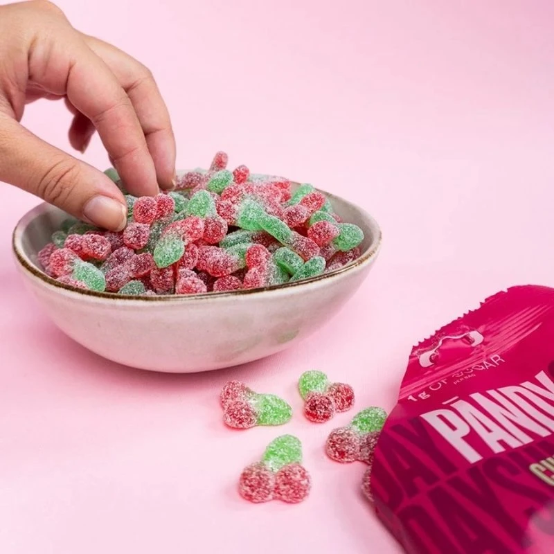 Pandy Cherry - uden tilsat sukker, 50g | Kalorielette vingummier med ...