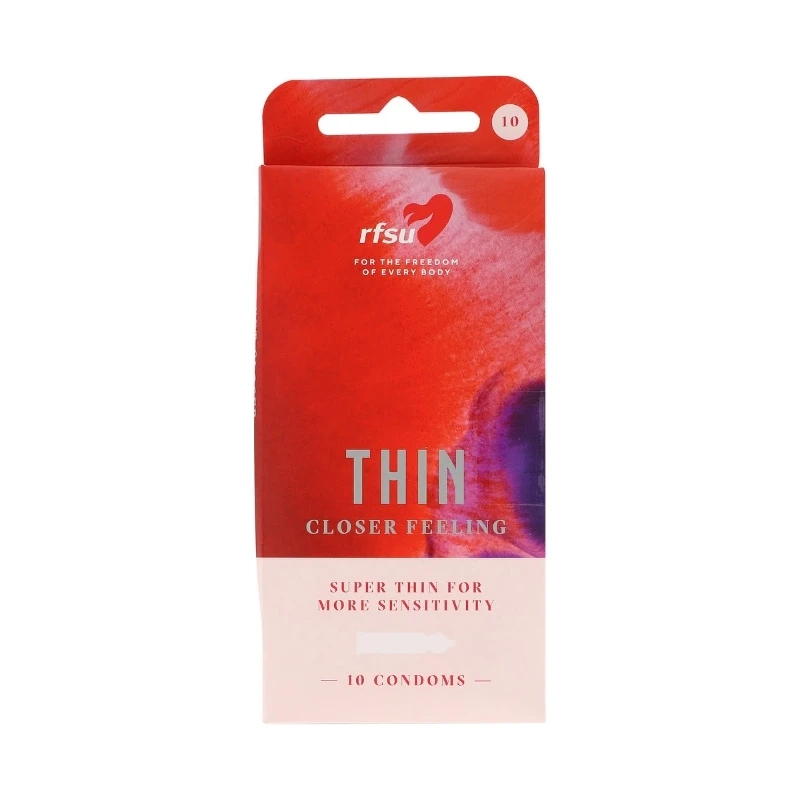 RFSU Thin Det Mikrotynde | Kondomer - 10 stk - mitliv.dk