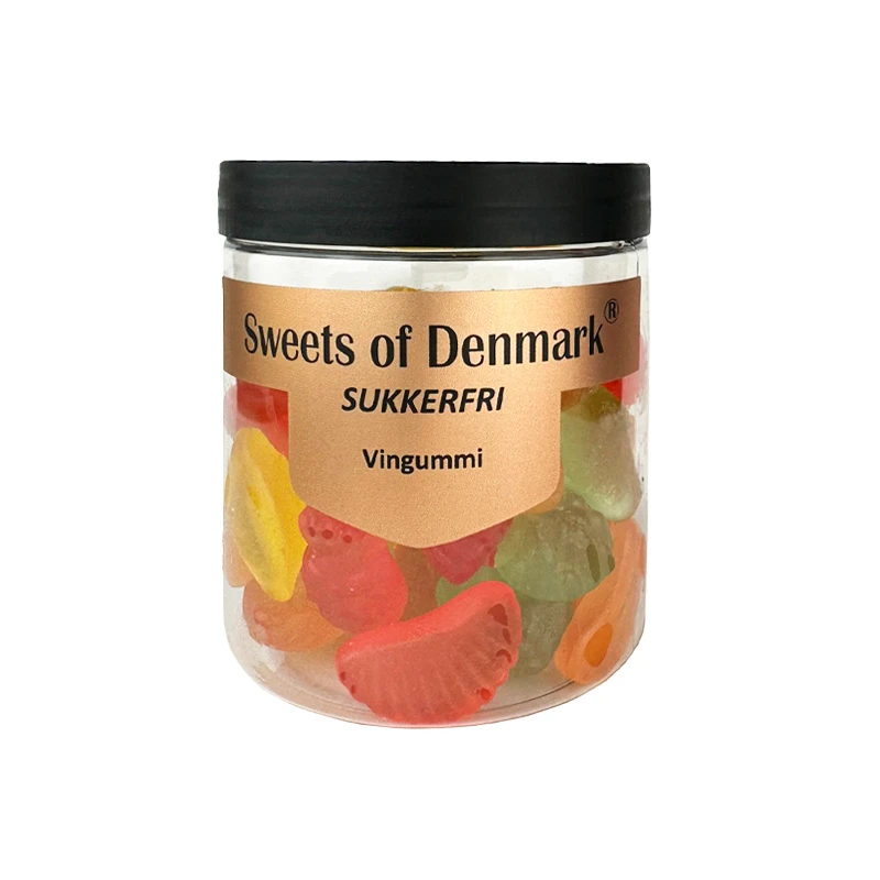 Frugtvingummi fra Sweets of Denmark, 150 g | Sukkerfri | Køb på mitliv.dk