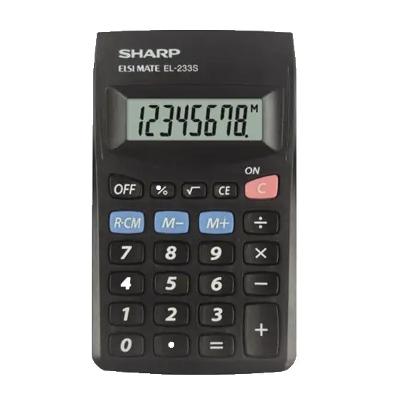 Sharp EL-233S - Lommeregner - Køb billigt på Grafical.dk