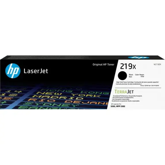 Tonerpatron - HP 219X - Sort (High Yield) - 3.200 sider - Køb billigt ...