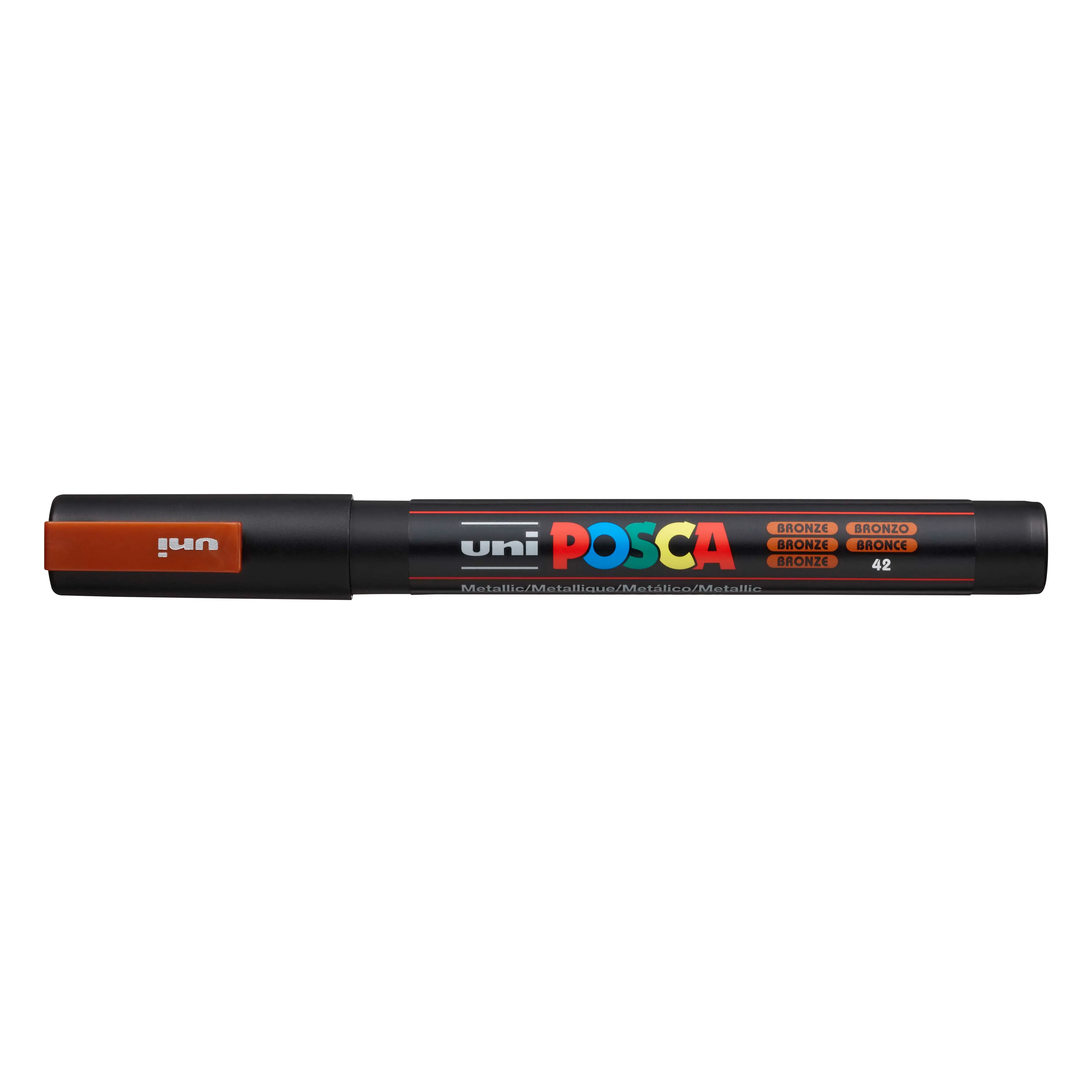 Paint marker Uni Posca PC-3M bronze 0,9-1,3mm - 6 stk - Køb billigt på ...