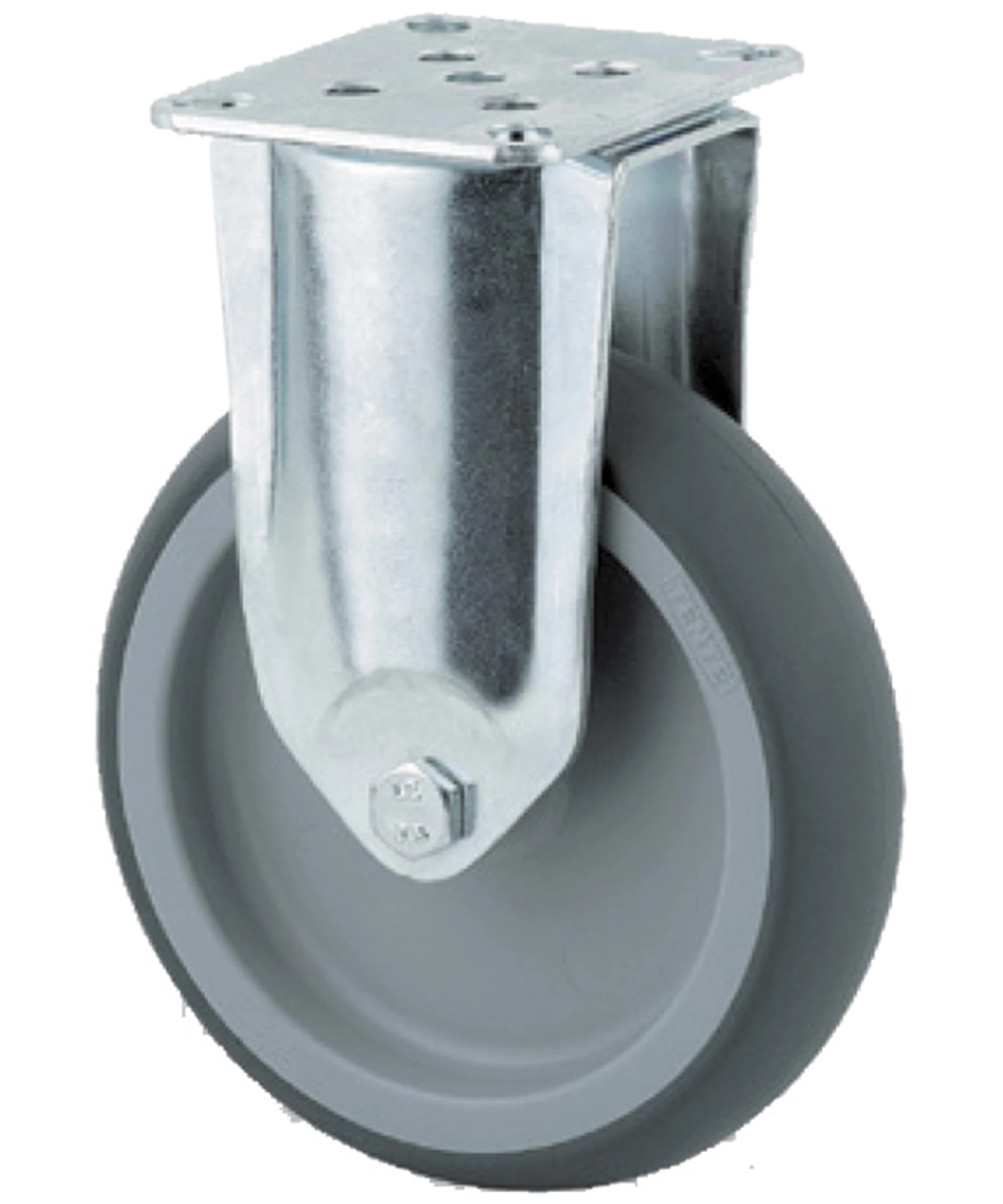 Apparathjul - fast hjul uden bremse